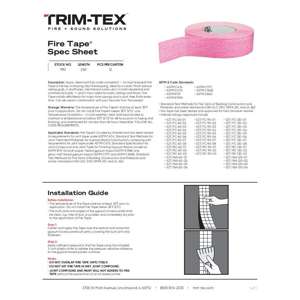 Fire Tape® | Trim-Tex